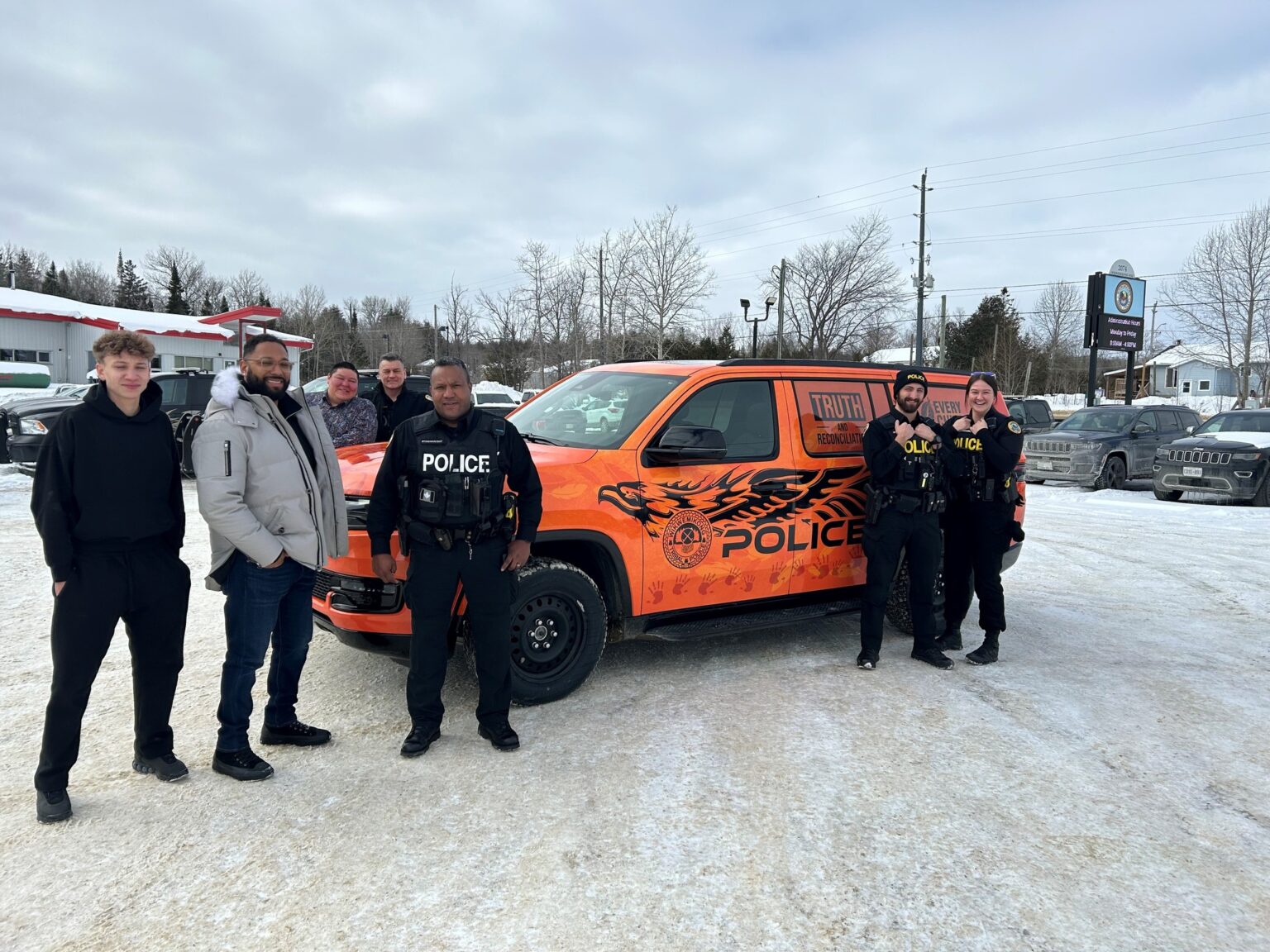 Wikwemikong Tribal Police introduce new themed service vehicle | Around ...