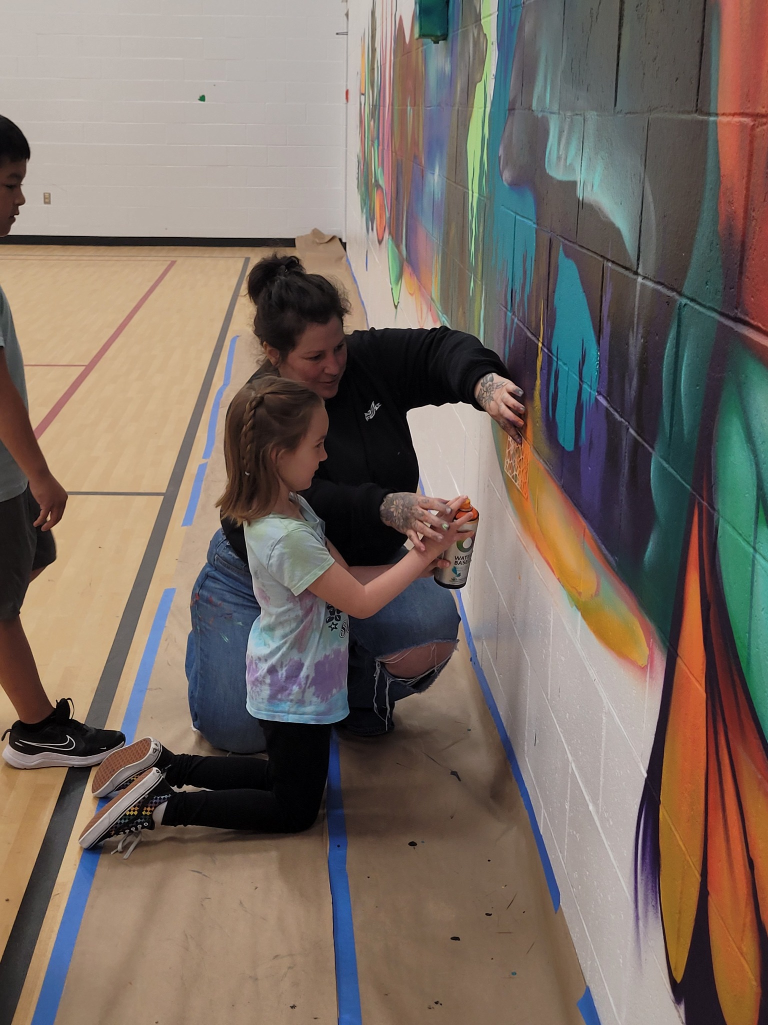 Students of École Sainte-Anne collaborate with Franco-Ontarian artist ...