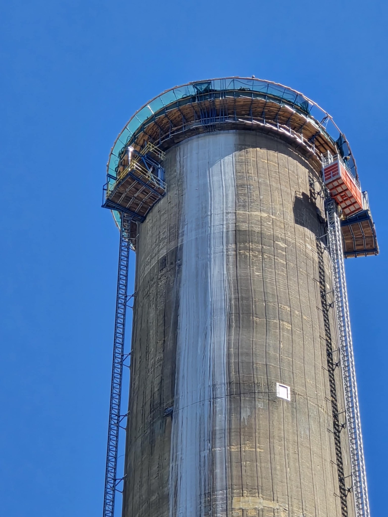 Demolishing the Super Stack begins | Around and About