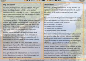 Possible resolution on Dean Lake Bridge this week | Around and About